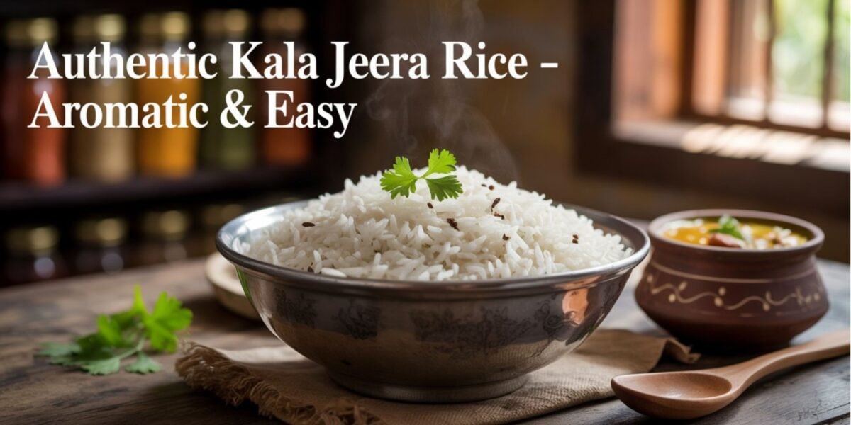 Authentic Kala Jeera Rice Recipe – Easy, Aromatic & Delicious Guide